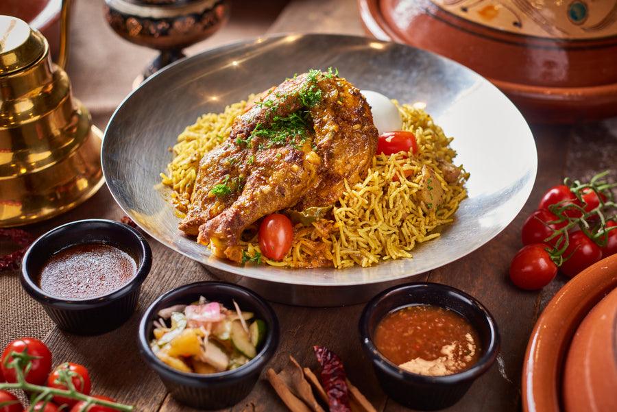 Mandi, Khabsa, Makloubah & Rice - Tarboush Restaurant Singapore