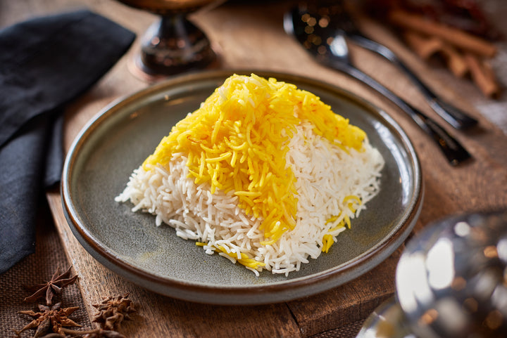PERSIAN SAFFRON RICE - Tarboush Restaurant Singapore