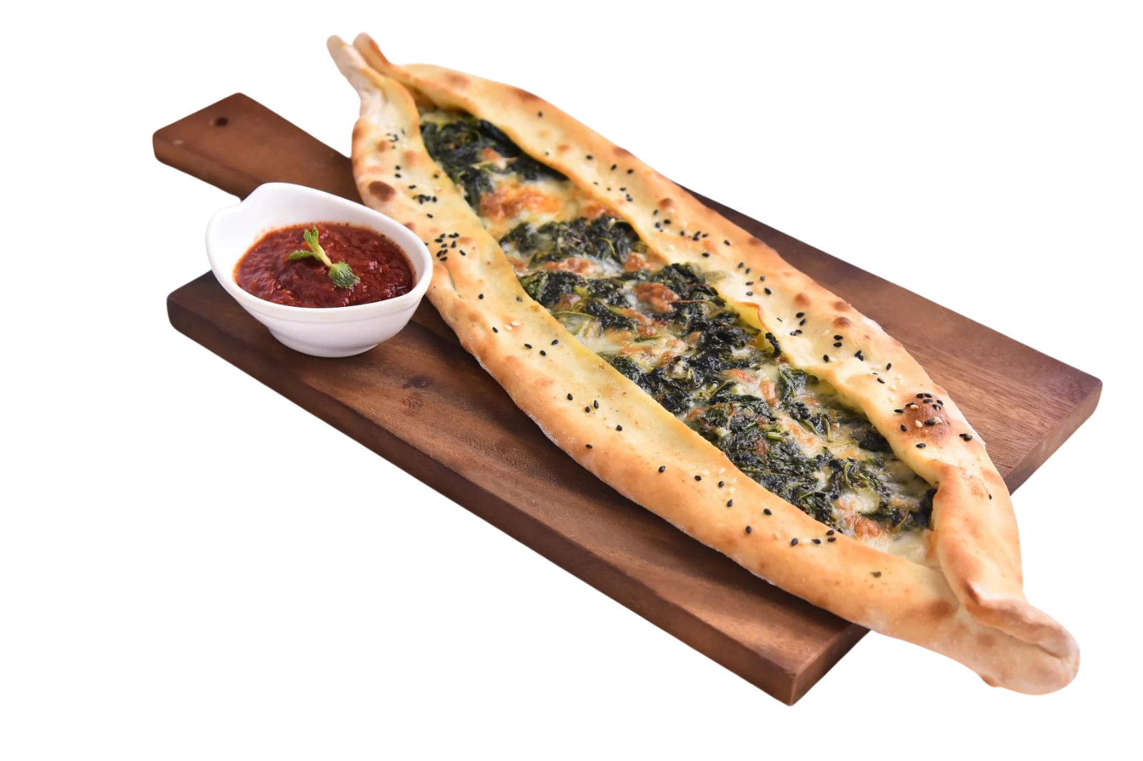 PIDE SPINACH – Tarboush Restaurant Singapore